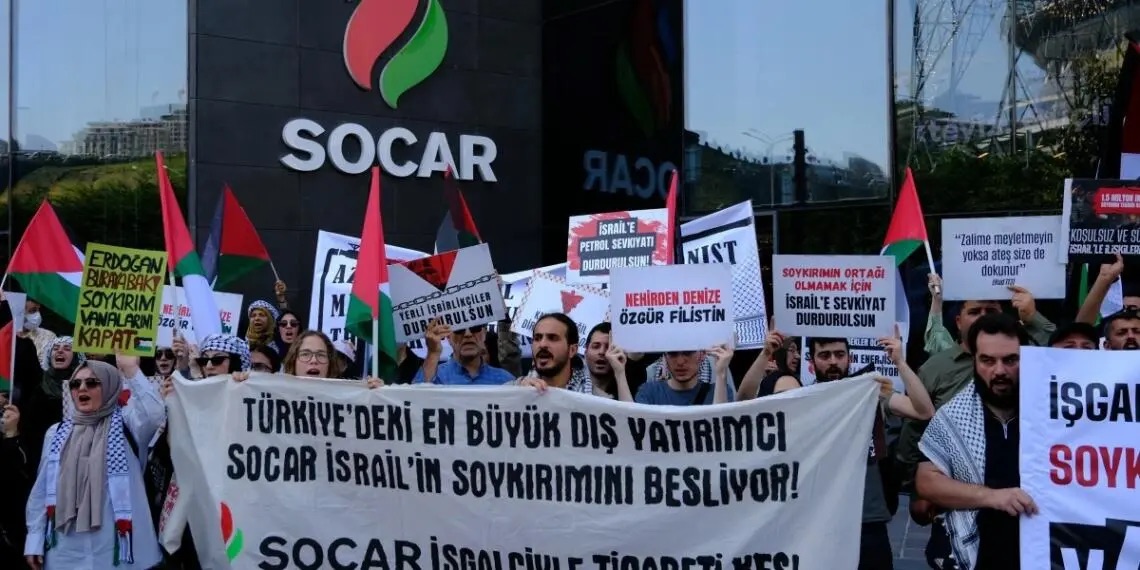13 detained due to Socar protest - Düşünce Suçu?!na Karşı Girişim